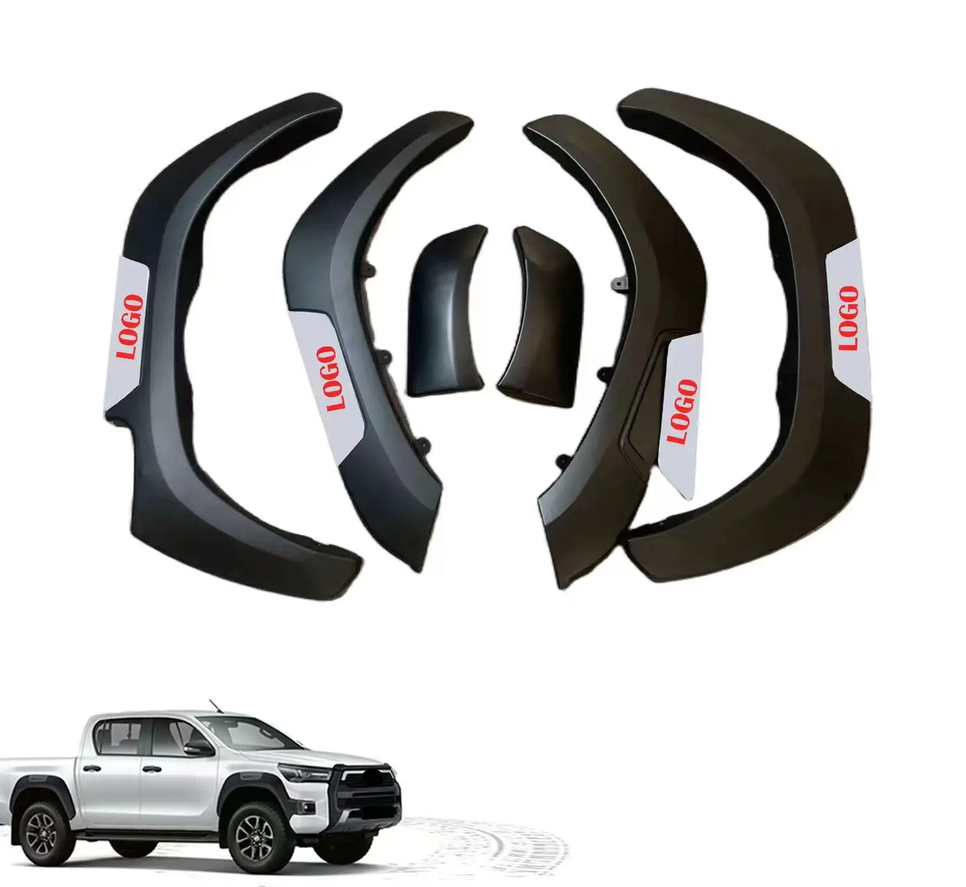 4x4 Fender Flares for Hilux 2020-2023 - Durable & Stylish