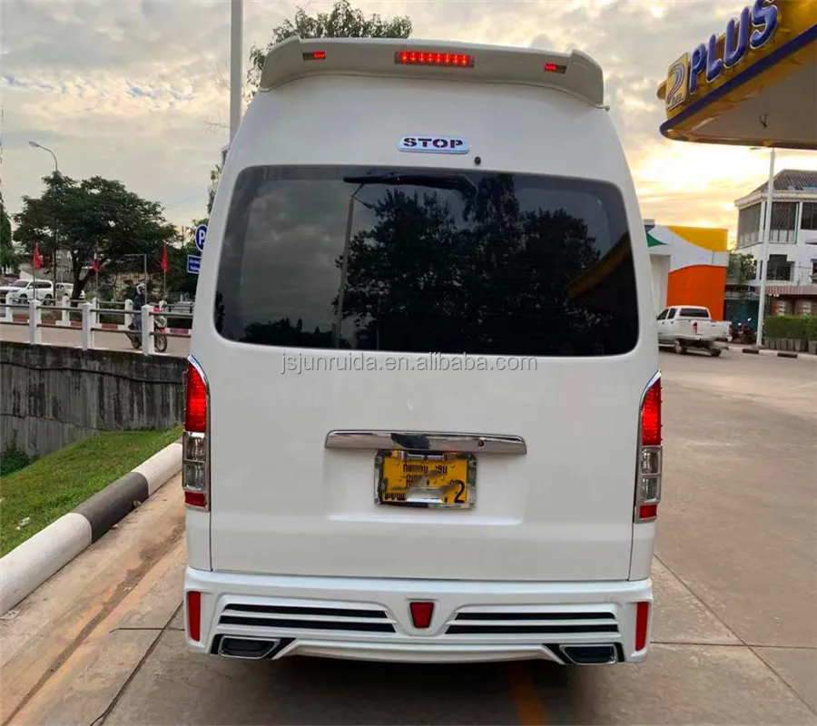 Toyota Hiace 2015 Front Bumper Facelift Bodykit - Stylish Upgrade