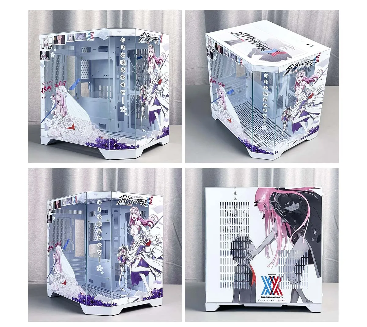 DARLING in the FRANXX CODE:002 Custom Anime PC Case with Tempered Glass ...