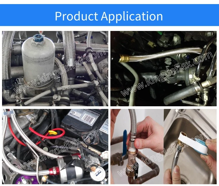 R14 Hose - Durable High Temp Corrosion Resistance PTFE Hose