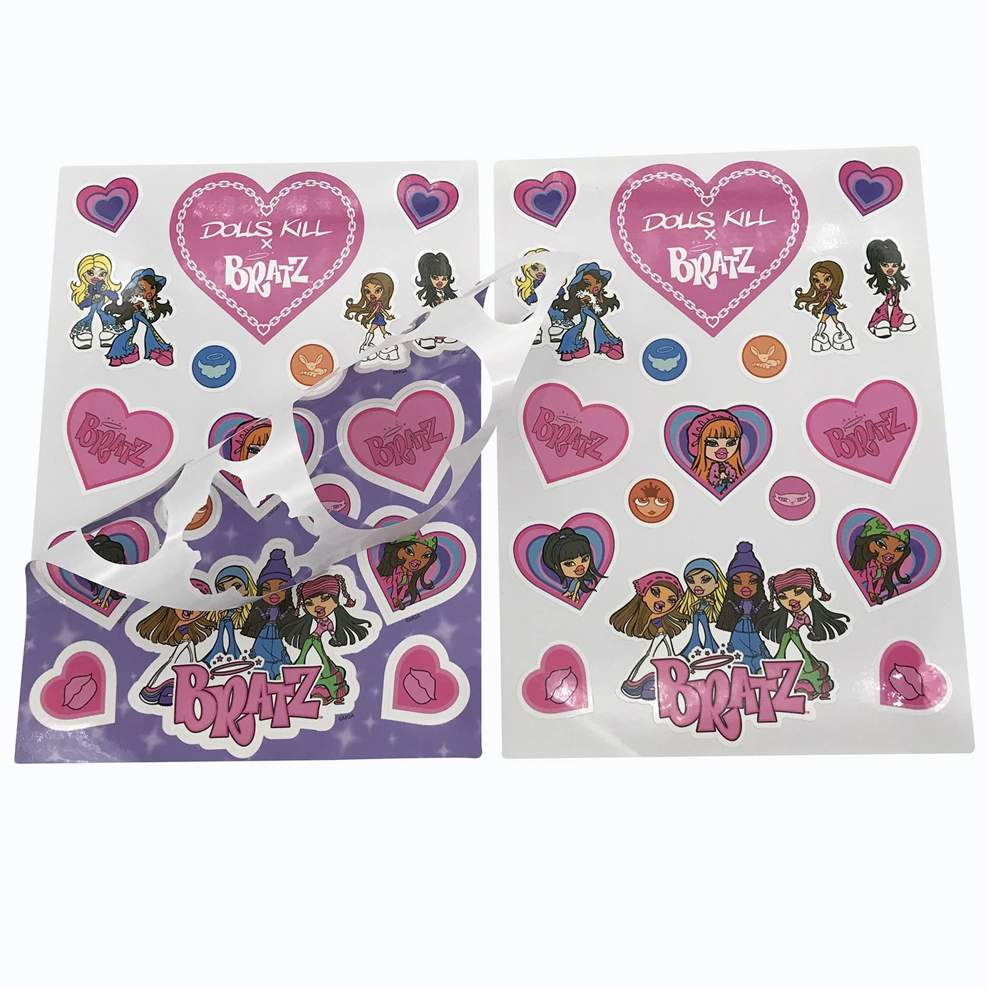 Children Cute Cartoon Glossy Vinyl Kiss Cut Sticker Sheet Gift ...