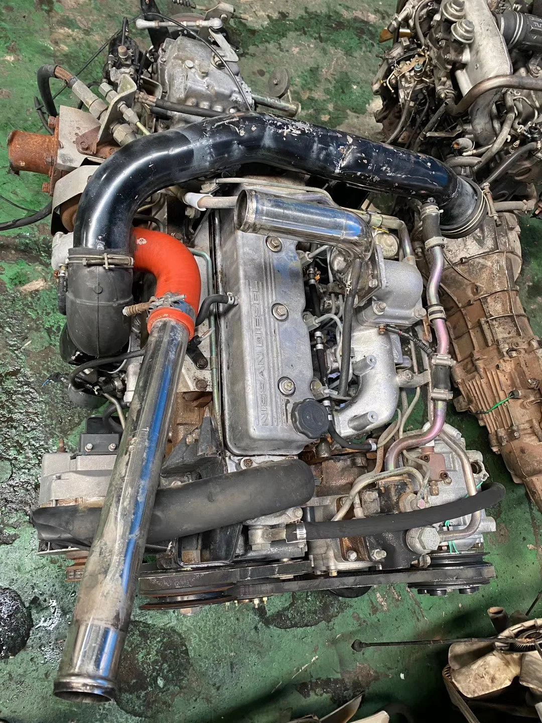 Alibaba.com: Nissan FD46 4.6L used diesel motor, truck parts for resale ...