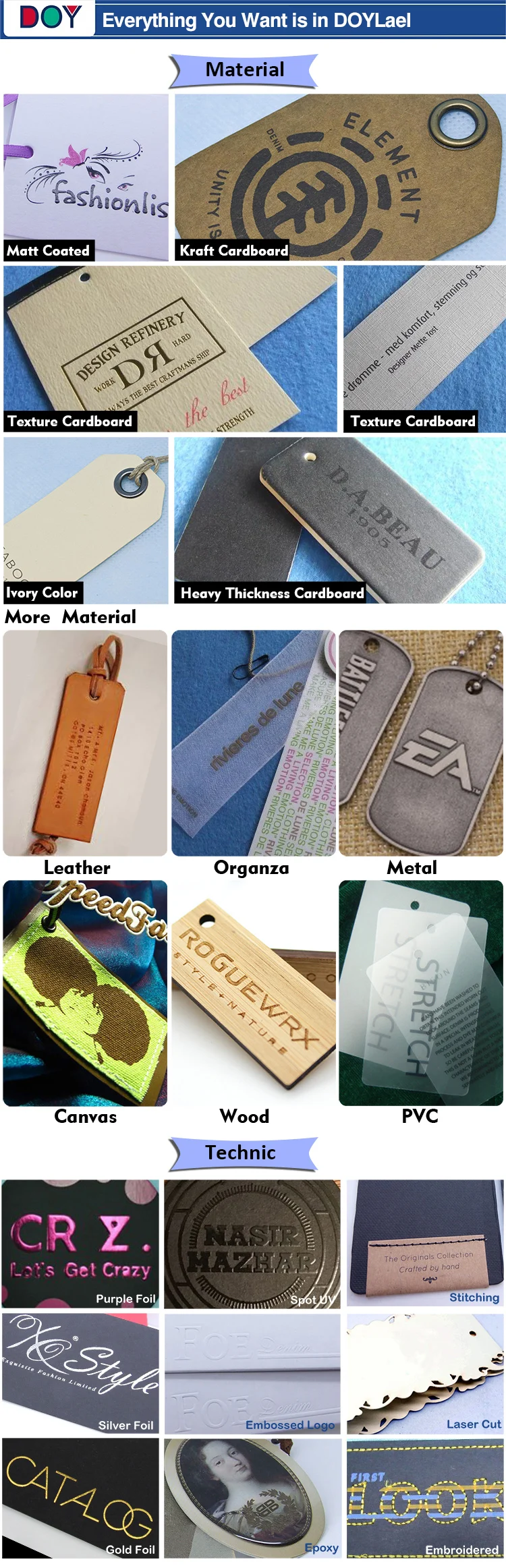 Custom Symphony Logo Cardboard 3D Lenticular Labels Tags With PVC Cover ...