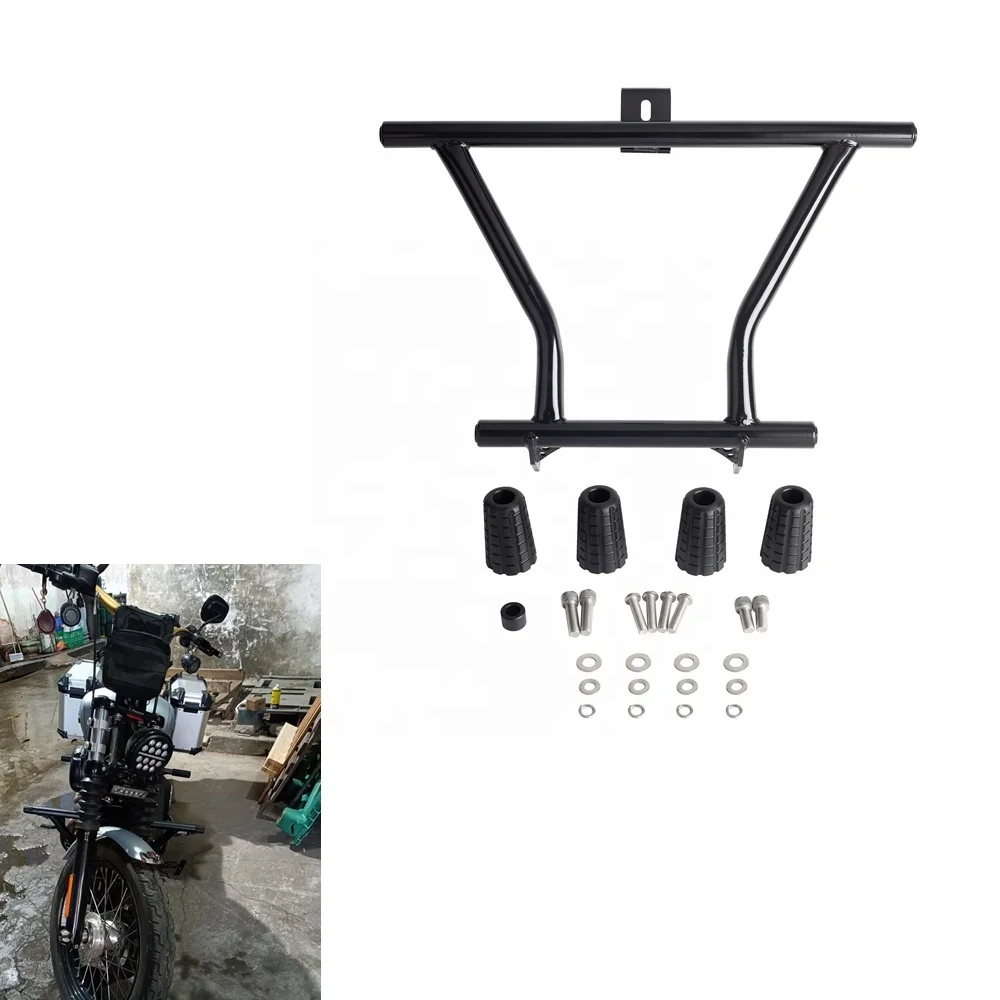 Motorcycle Front Highway Peg High 2 Step Crash Bar Engine Guard for ...