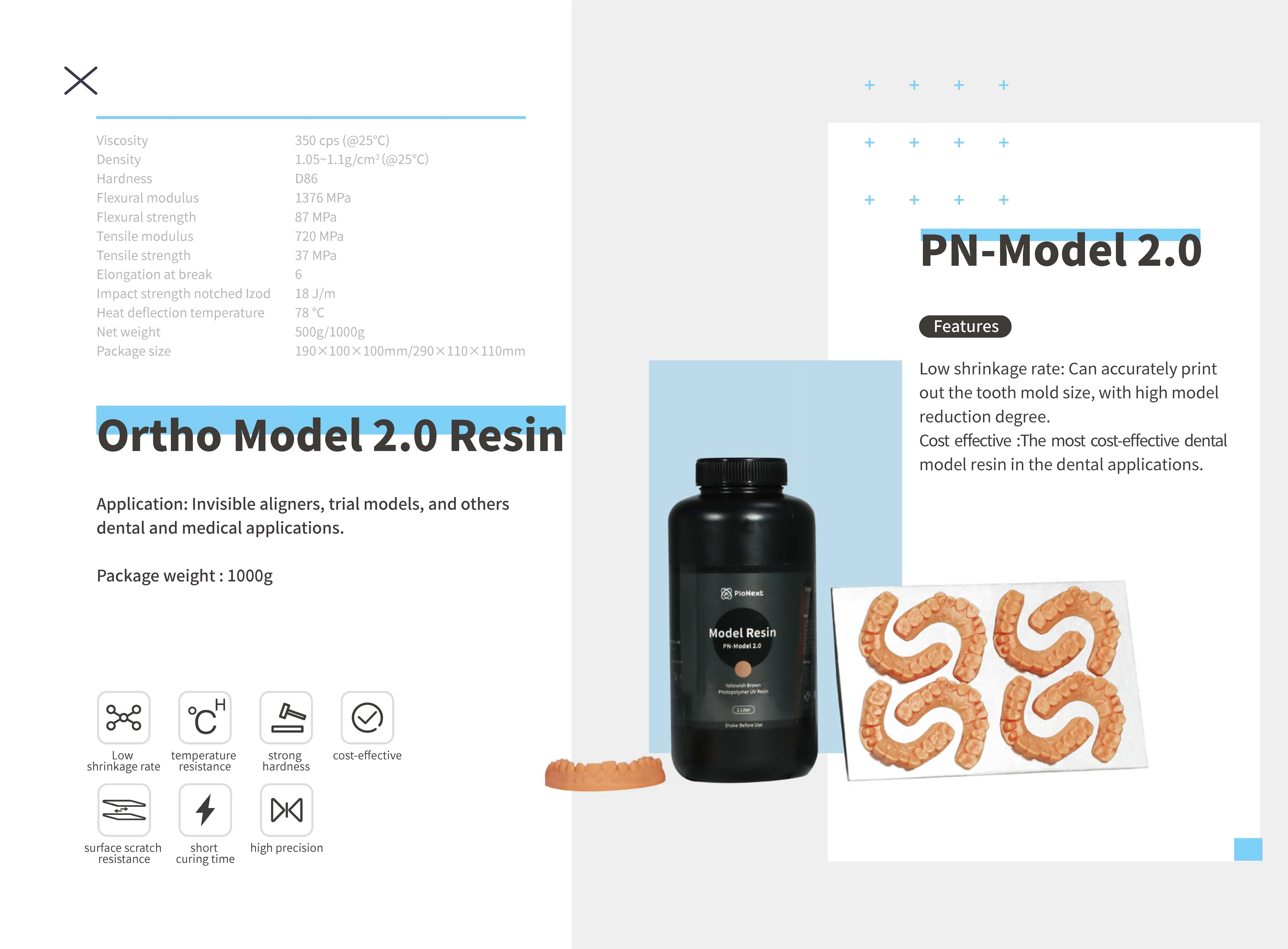 Creality Pionext Curable Surgical Guide Dental Resin