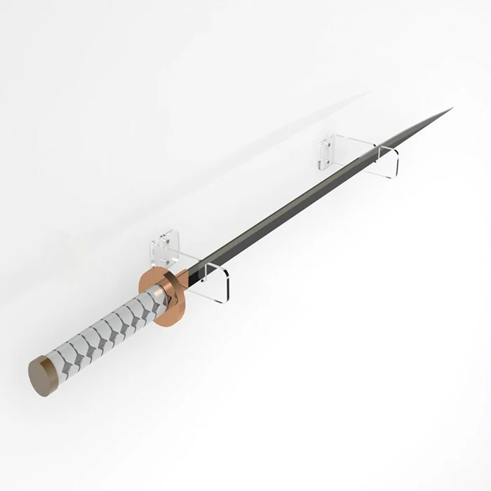 Clear Acrylic Sword Brackets Sword Holder Katana Stand plexiglass ...