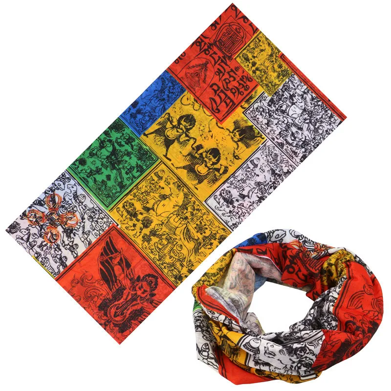 Custom Bandana Printed Logo Snood Seamless Tube Bandana Multifunctional ...
