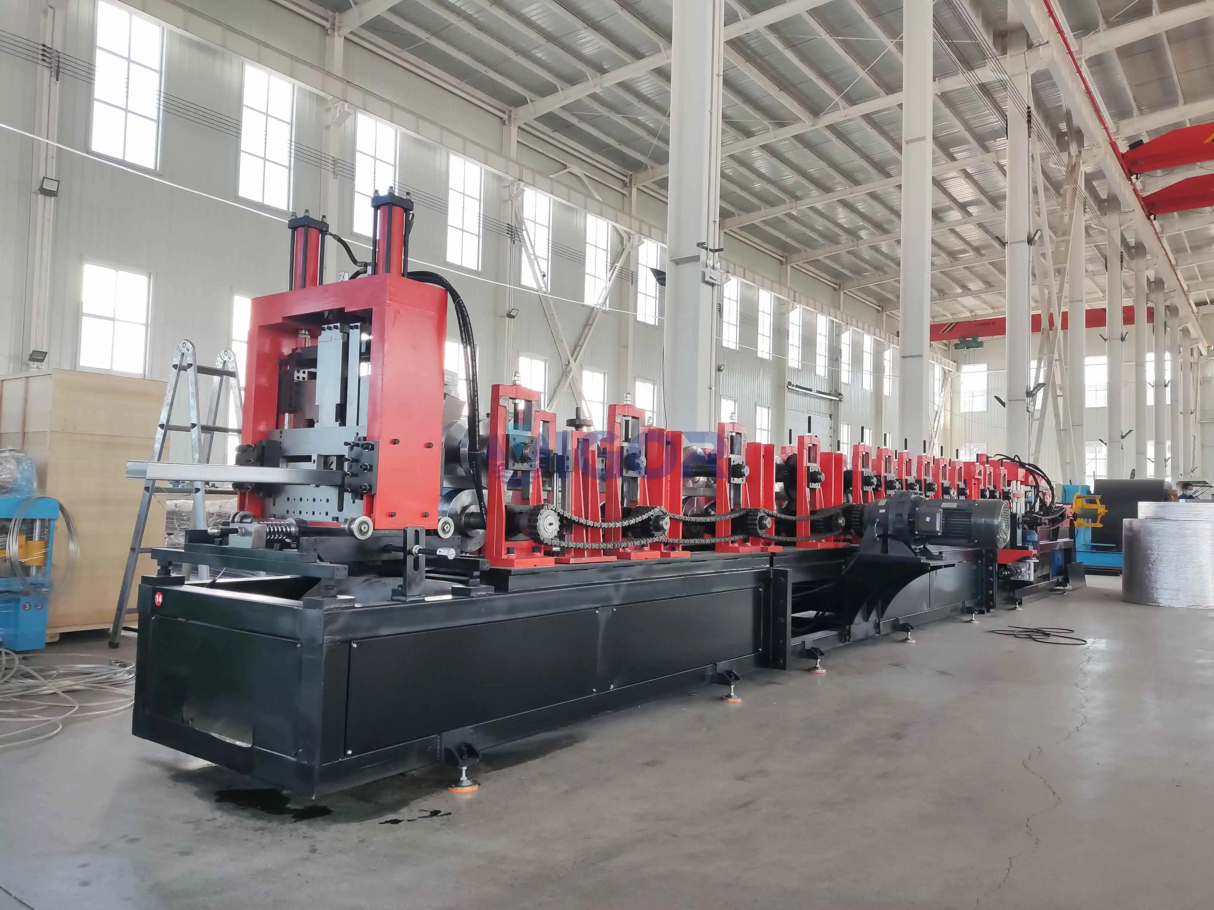 Cz Roll Form Purlin Machine Roll Forming Supplier 2in1 Cheaper C Z ...