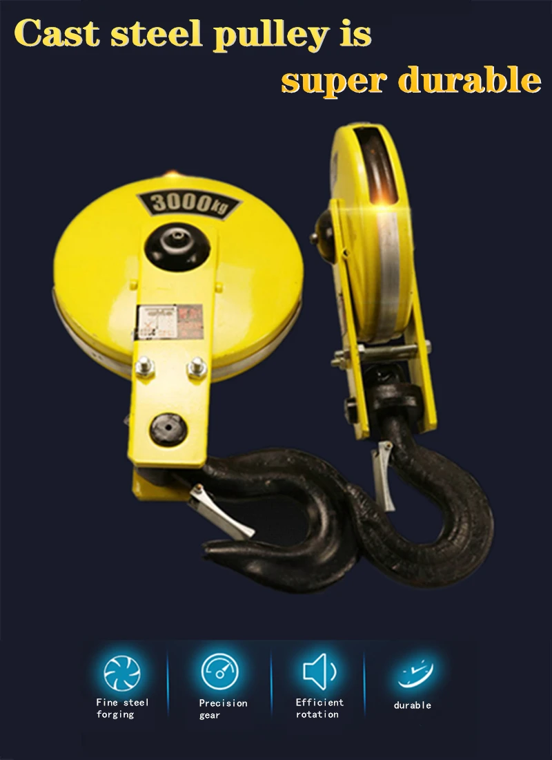 Ton Rope Wire Crane Winch Lift 2 Tons - Electric Hoist