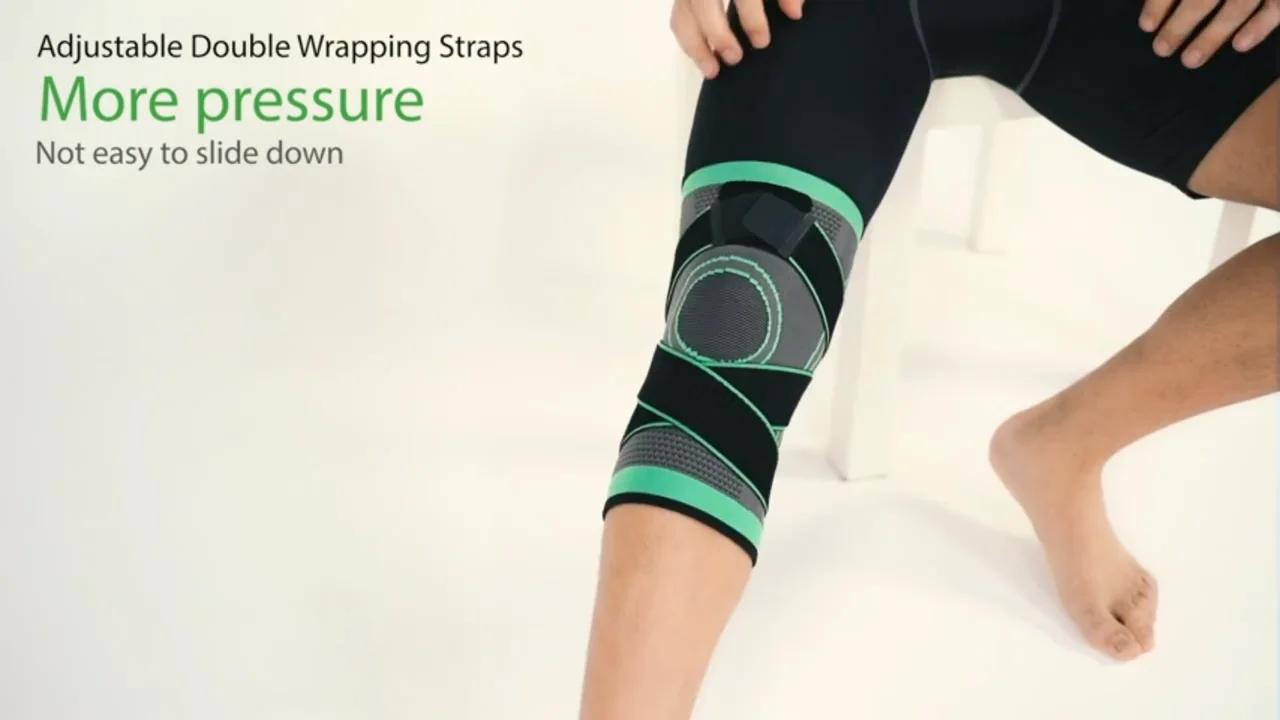 Rts 2023 Nylon Sports Fitness Kneepad Fitness Gear Patella Brace ...