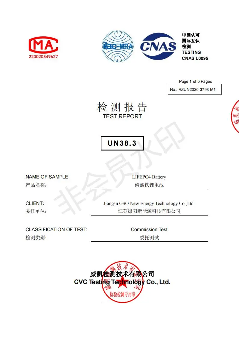Jiangsu Gso New Energy Technology Co., Ltd.