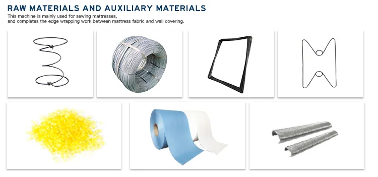 80pcs/min Full Automatic Spring Mattress Making Machine Line For Plc ...