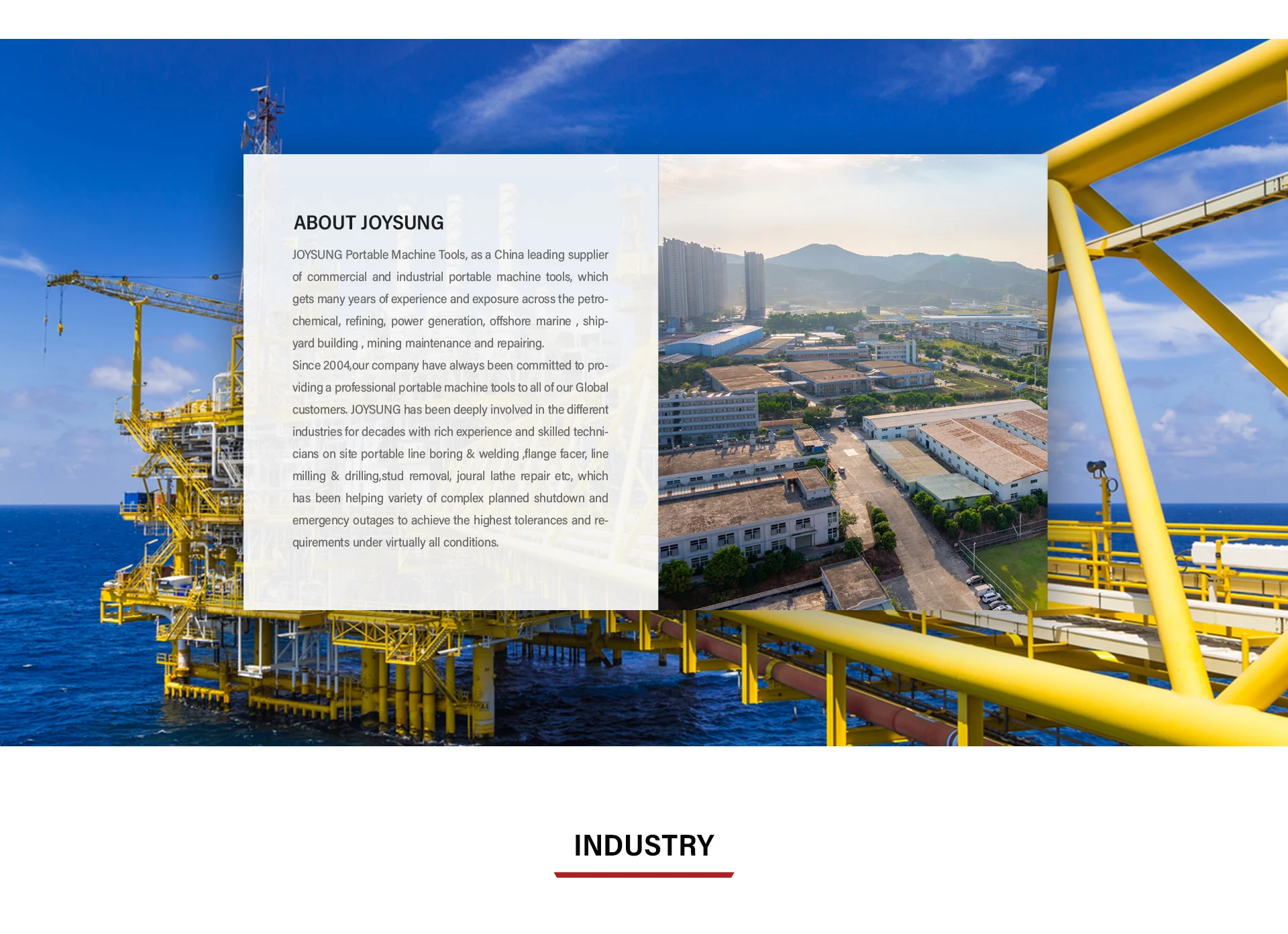 Company Overview - Joysung Industrial Technology Co., Ltd.