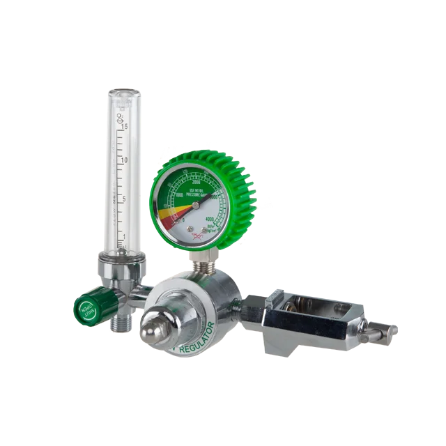 Medical Oxygen Regulator Pressure Gauge Lower Oxygen Pressure From A ...