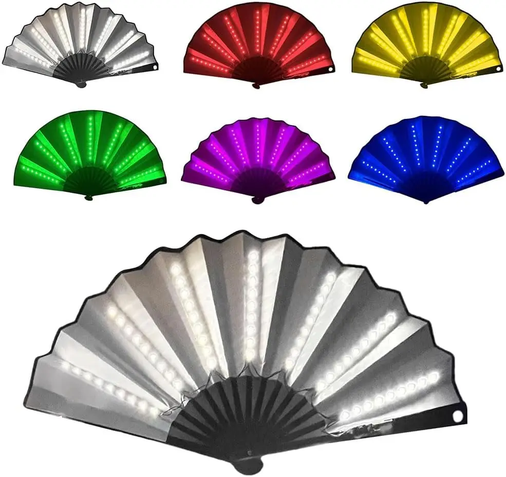 Alibaba.com: BSBH LED hand fan, fluorescent props for night clubs ...