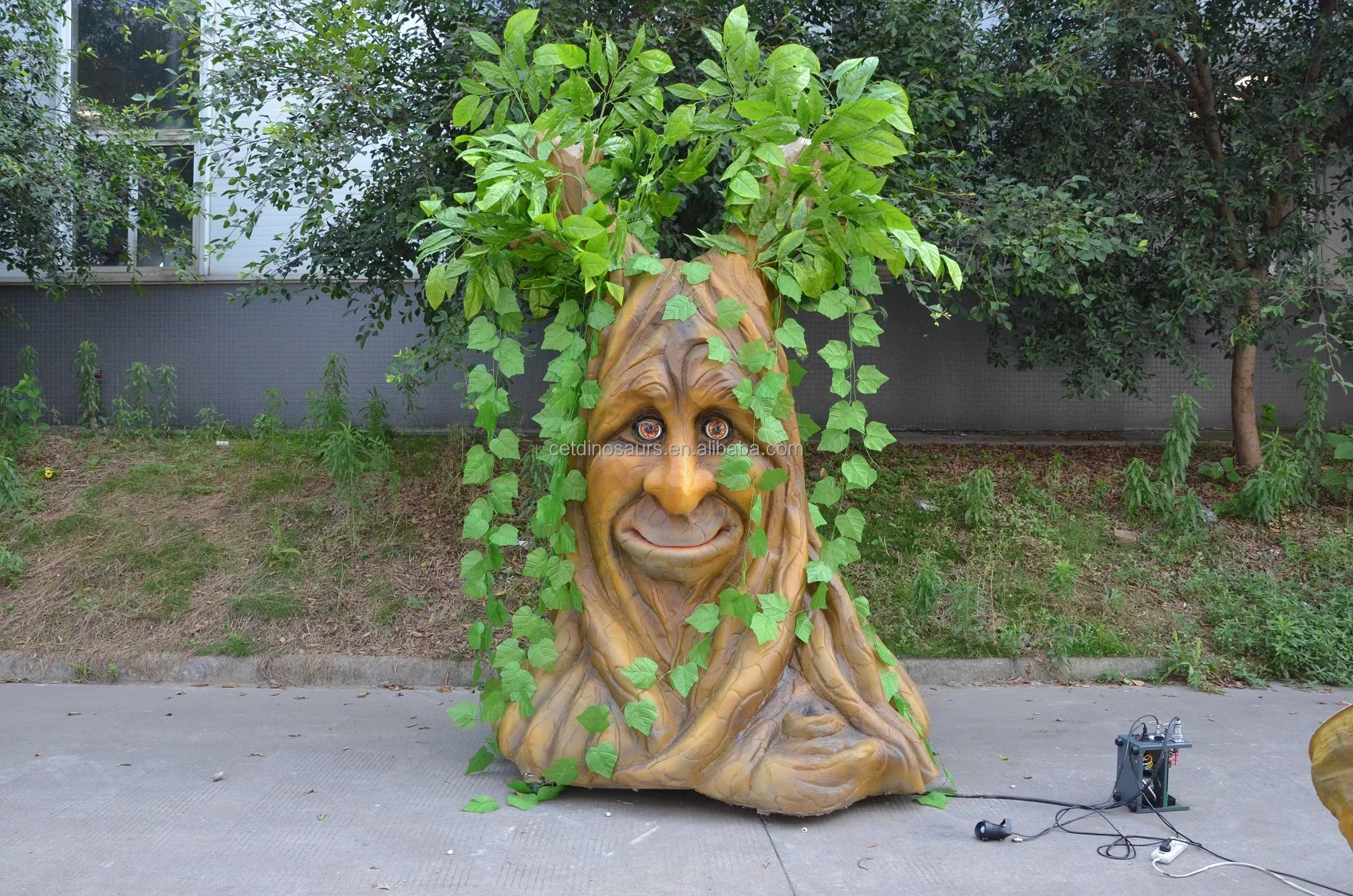 Dinosaur Park Artificial Animatronic Animated Talking Tree Life Size ...