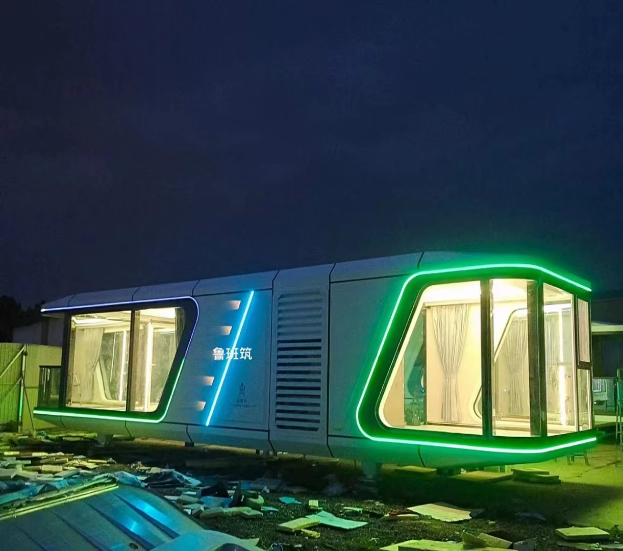 Wholesale Construction Glamping Tents With Bathroom Prefab Houses ...