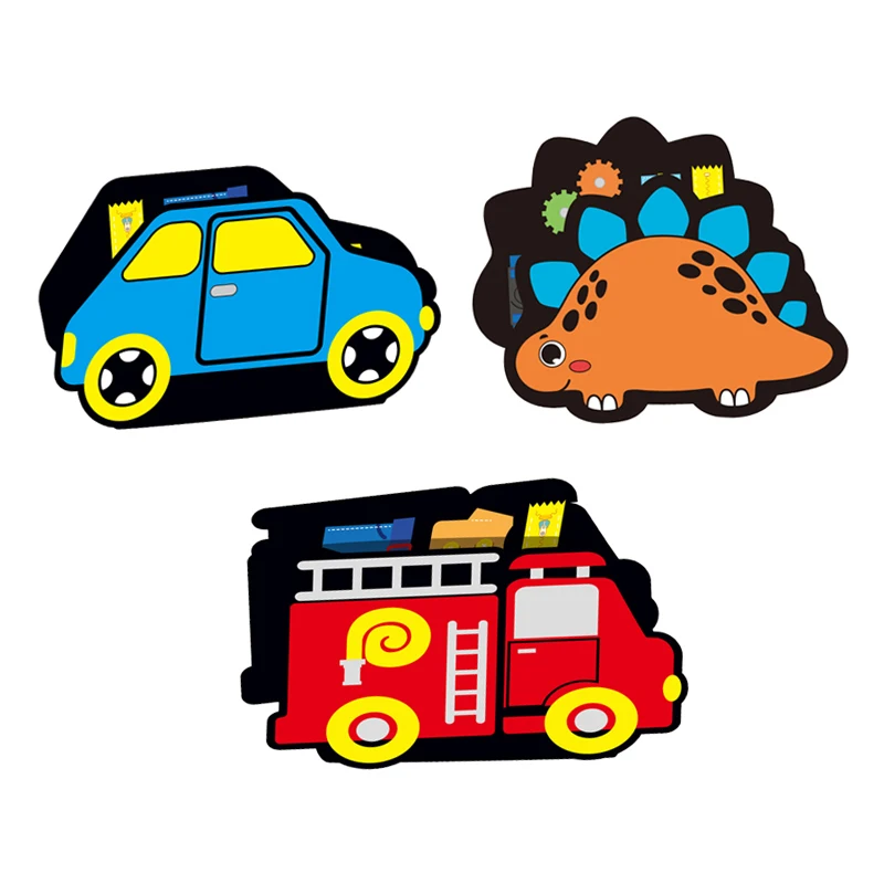 Children Cartoon Sensory Training Toys Educational Learning Activity ...