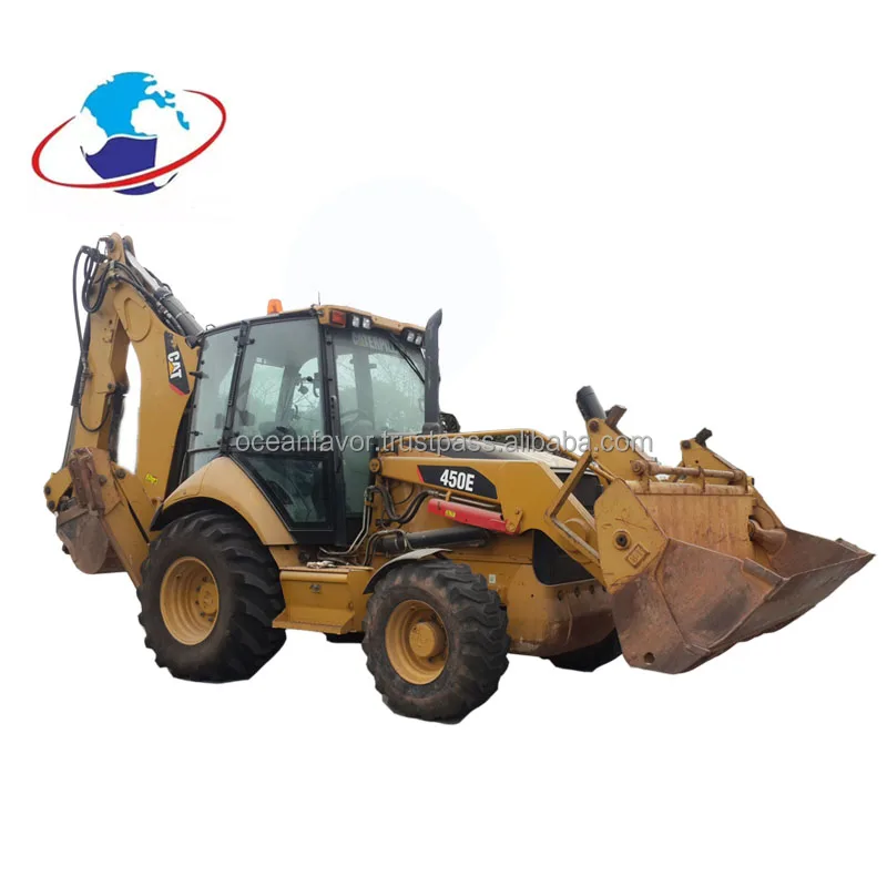 Used Caterpillar 450E Backhoe Loader for Sale - 2017 TLB with CE ...