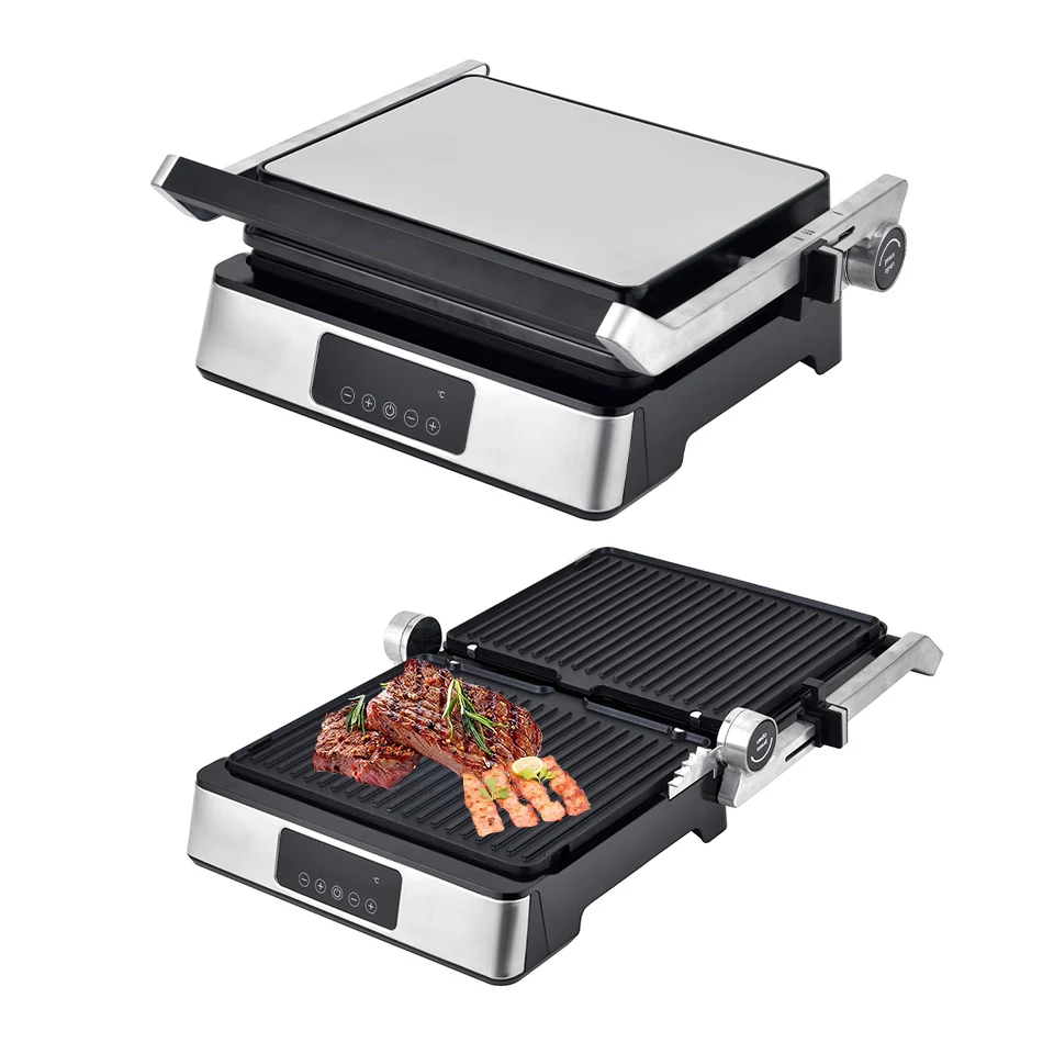 Large Griddle 2000w Grill With Removable Pan With Digital Touch Screen ...