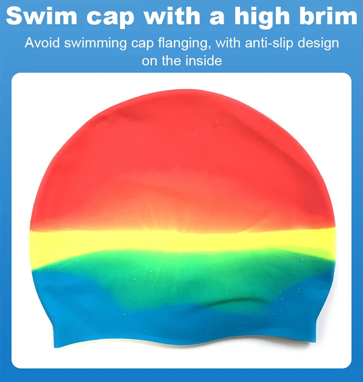 Men Women Extra Large Dome Bulk Swim Pool Beach Hat Big Bathing ...