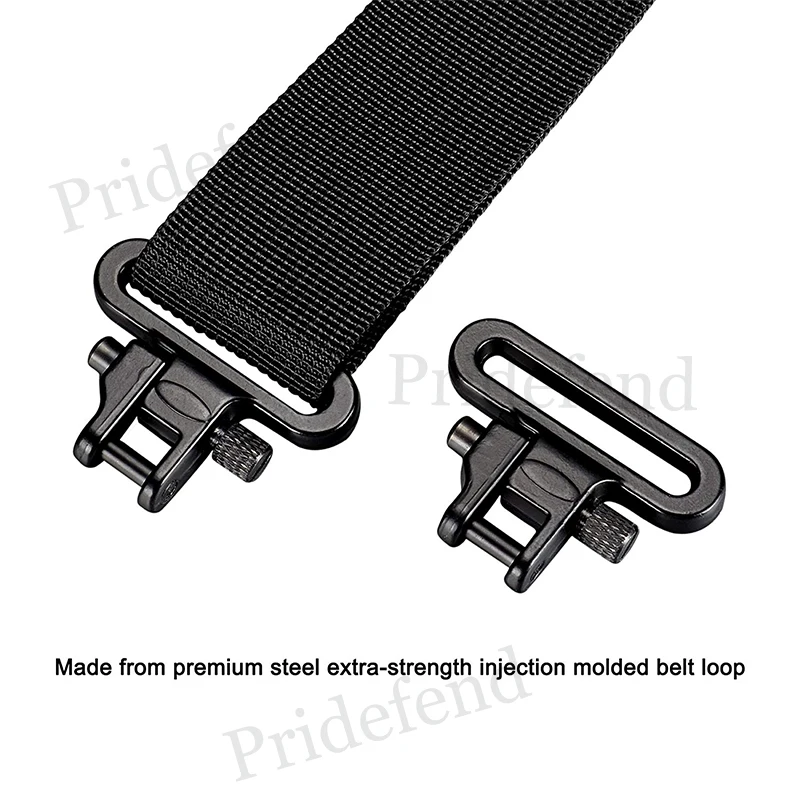 Durable Sling Swivels with Tri-Lock System - Pack of 2