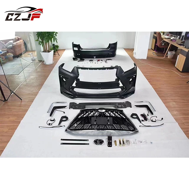 Car Rear Front Bumper Body Kit For Toyota Highlander 2012-2014 Year ...