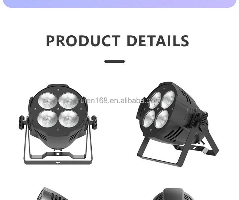 Ruien Factory Wholesale Stage Professional 4 Big Eye 200w Audience Cob ...