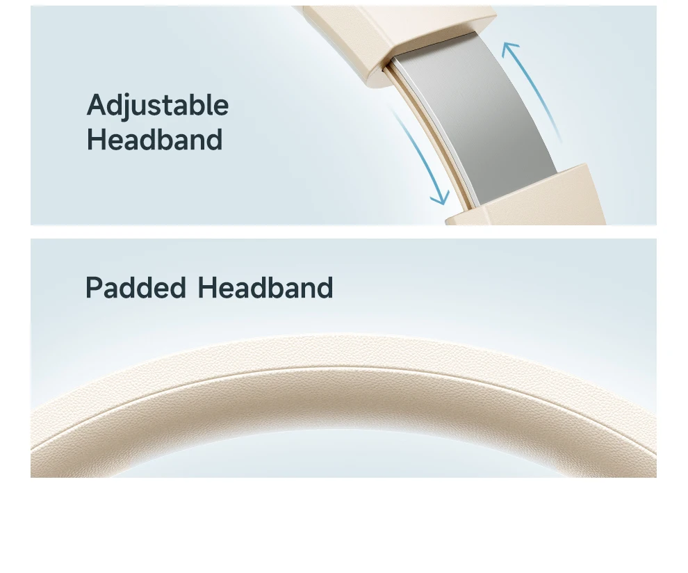 Picun NC60 Dual Microphones Noise Cancelling Bluetooth Headphones