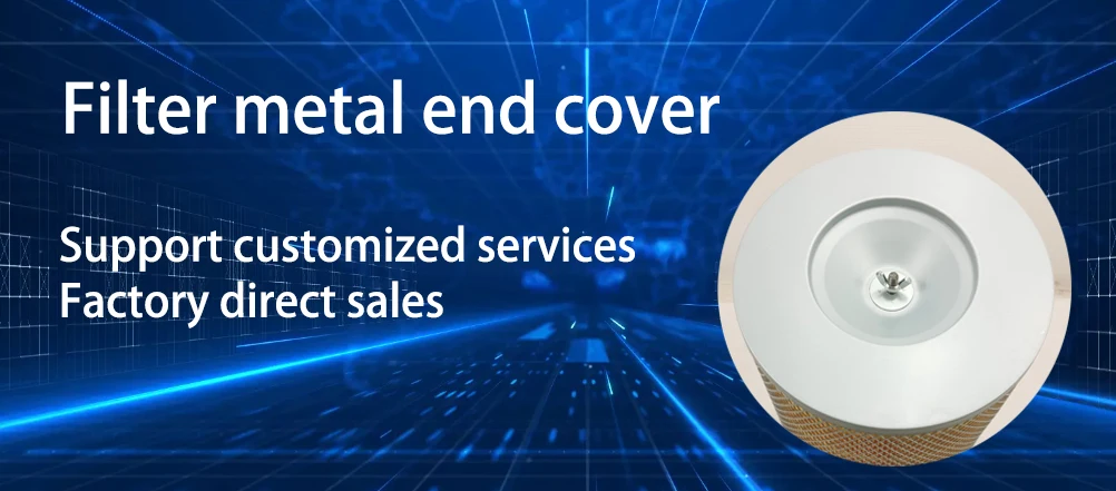 Galvanized Steel Round Filter End Caps For Air Filters - Buy Filter End ...