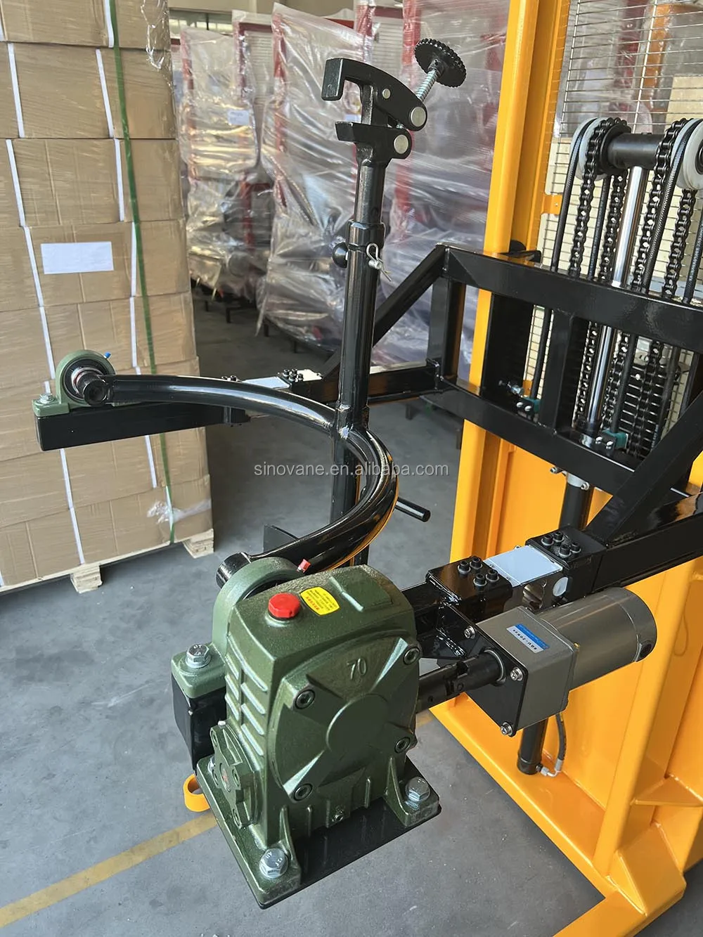 Barrel Rotating Lifter Elevator Handling Equipment Full Electric Drum ...