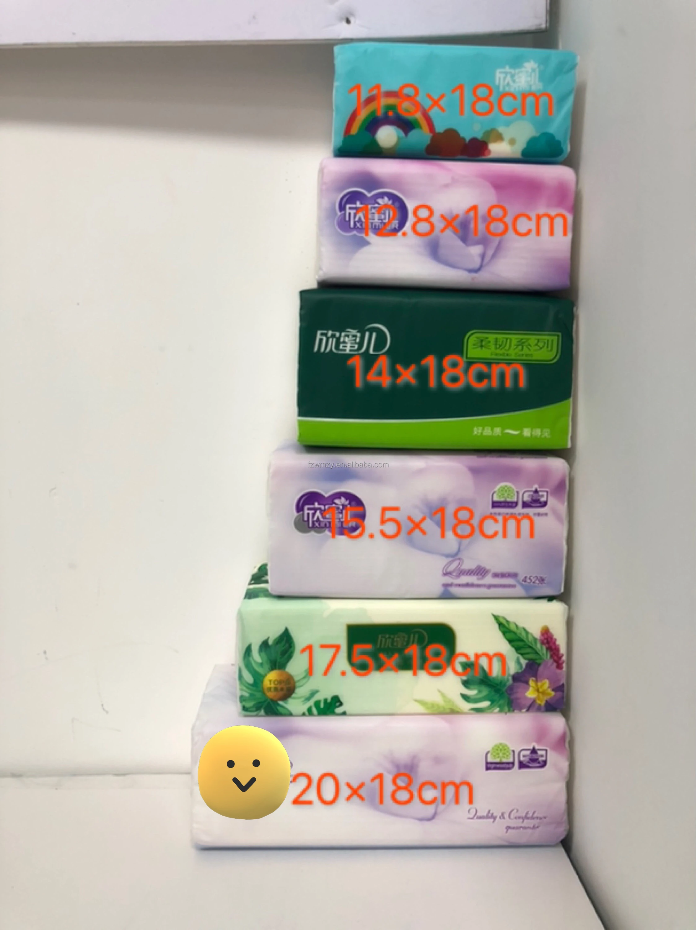 Customized Facial Tissue - Soft, Large Size Tissue Paper