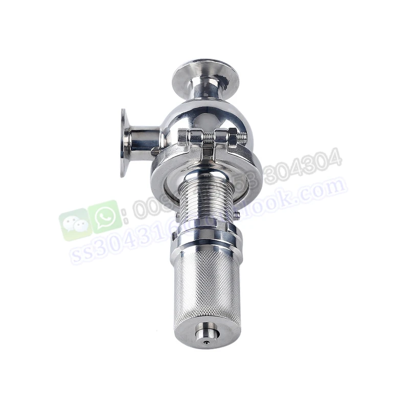 Stainless Steel Tri Clamp Sanitary Pressure Relief Valve Manual Type - Buy Sanitary Air Pressure ...