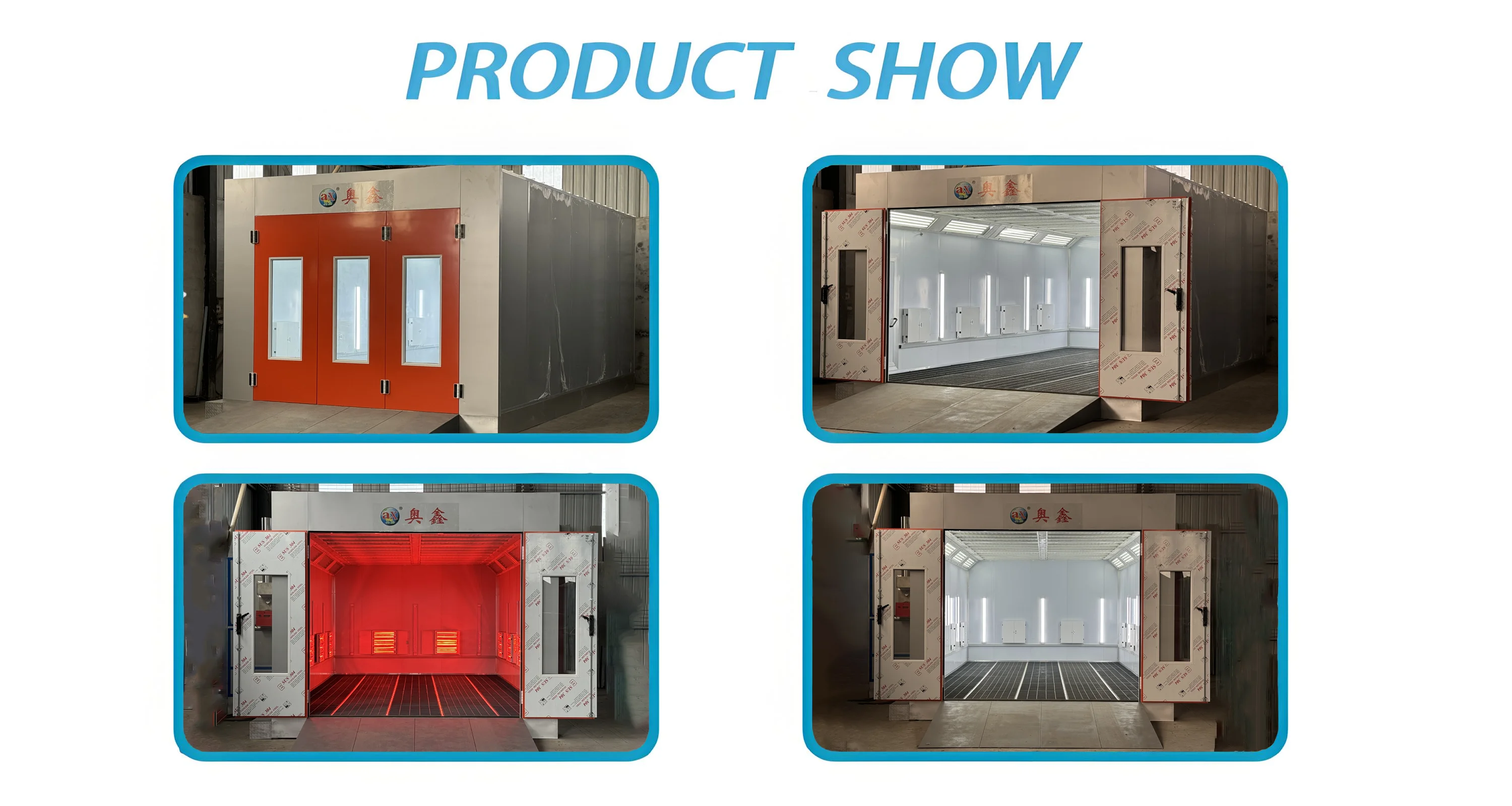 Auto Mobile Garage Spray Booth Container Computerized Machine for Car ...