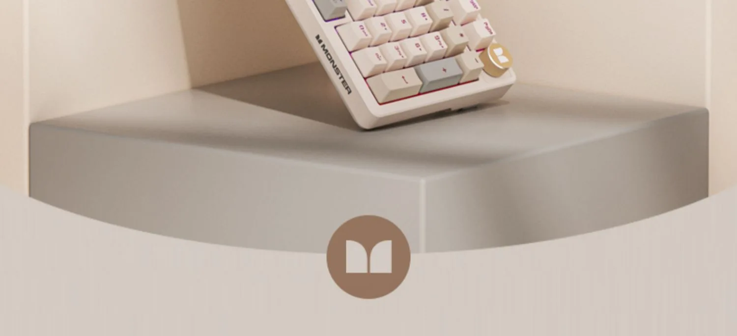 Monster Airmars KM4 Wireless Gaming Keyboards - Hot Swappable