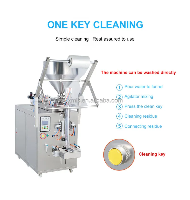 U Shaped Hopper 10-100ML - Efficient Liquid Packing Machine