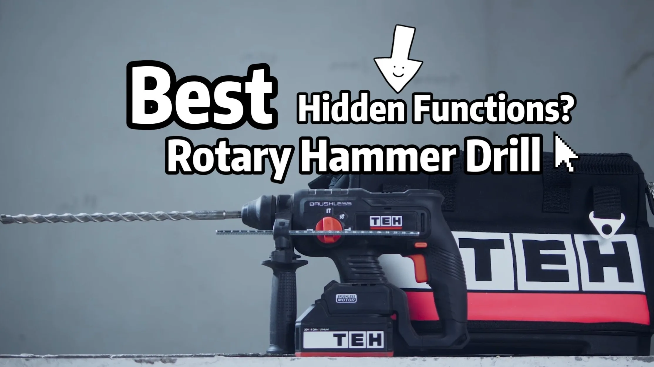 Teh Cordless Rotary Hammer 20v Brushless Sds Plus Variable Speed ...