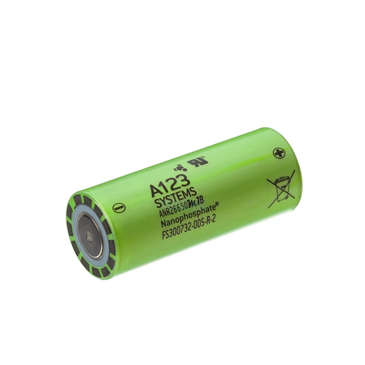 Lithium-ion Battery A123 26650 E-bike Lithium Ion Battery Long Cycle Life Rechargeable Lifepo4 ...
