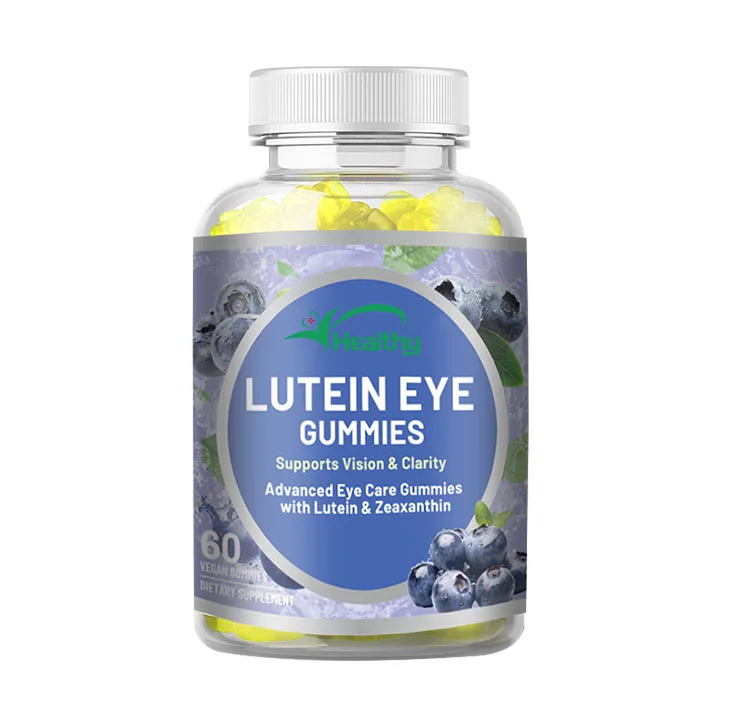 Customized Colors Lutein Eye Gummies Lutein Ester Gummies Lutein ...