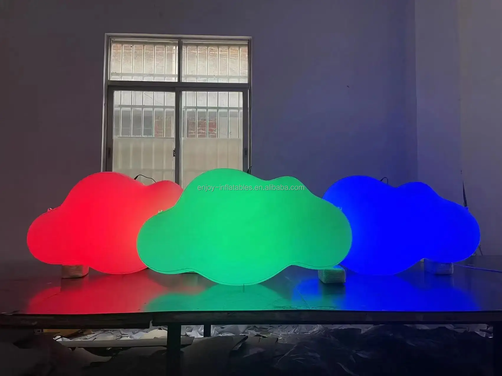 Factory Wholesale Giant PVC Air Tight Cloud Balloons Inflatable Mega ...