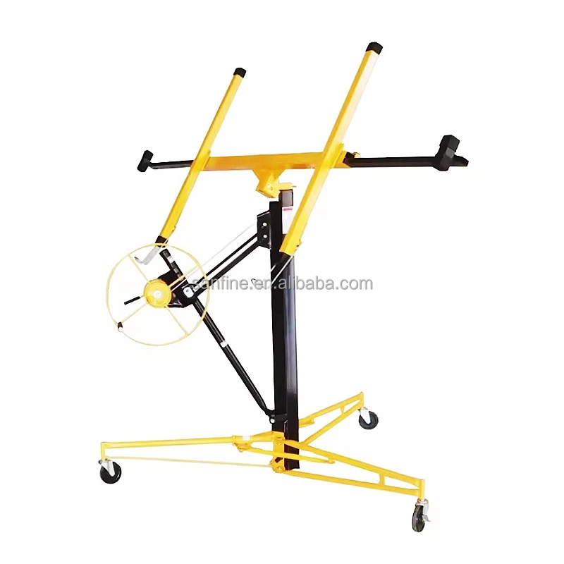 Ceiling Drywall Lifter Drywall Panel Hoist 150LBS Heavy Duty Drywall ...