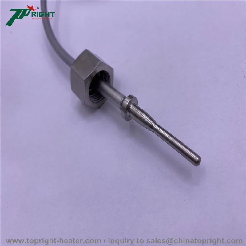 4x26mm Fitting Thread 3 Wire Pt100 - Buy Pt100 Sensor pt100 3 Pin Pt100 ...