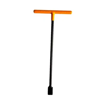 17" Water Meter Turning Valve Key Comfort Grip Tee Handle Plumbing Tool ...