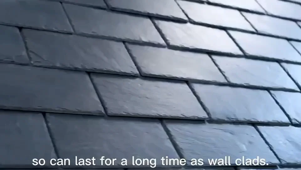 Natural Black Slate Quartz Stone Cultural Stone Slate Stone Veneer For ...