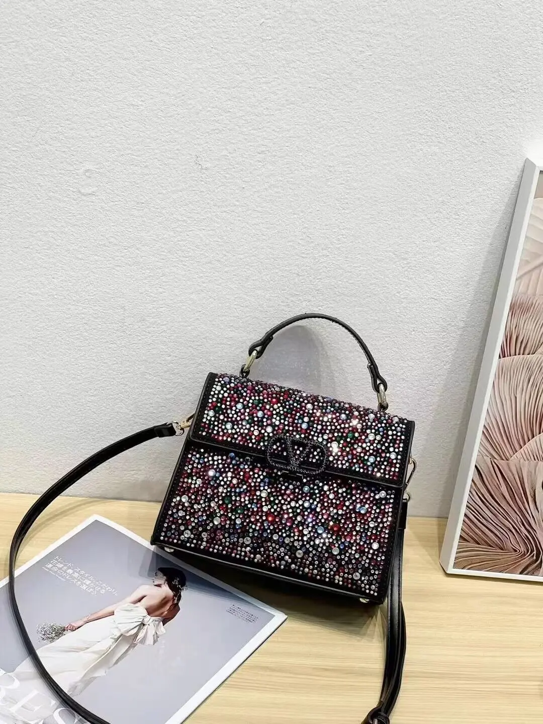 Women Crystal Handbag Saudi Arabia Hot Sales Women Handbags Ins Lady ...