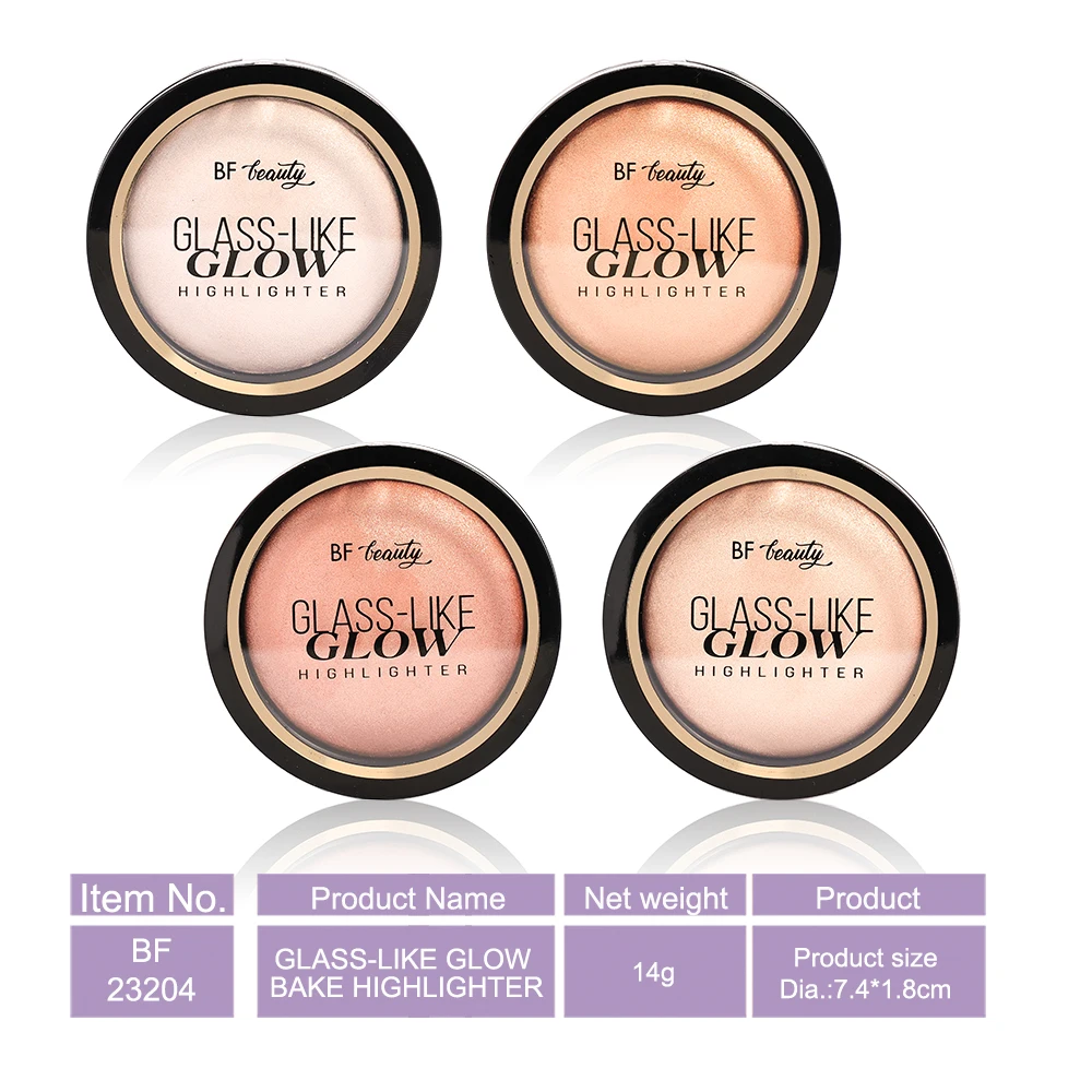 Single Rose Mini Glitter Baked Duochrome Highlighter Eyeshadow Powder ...