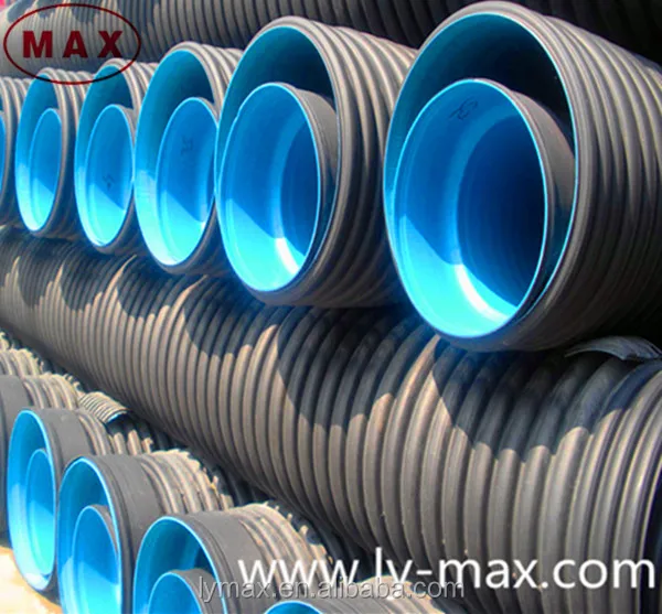35 Containers 40hq To Egypt Sn8 Hdpe Corrugated Pipe Hdpe 110mm Corrugated Pipe Hdpe 225mm ...