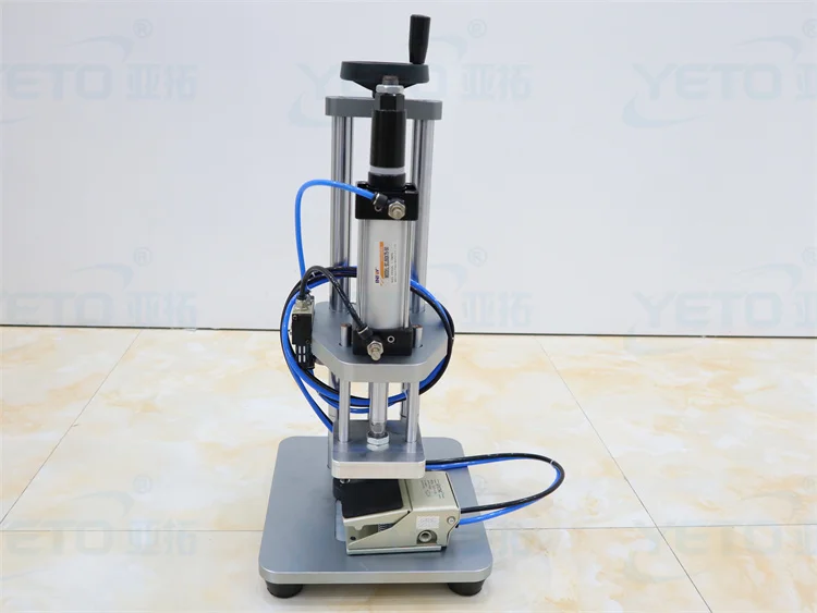 Semi Automatic Pneumatic Cap Sealing Machine for Perfume