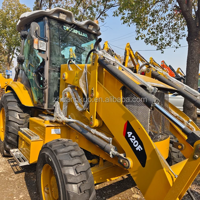 Used Caterpillar 420f Backhoe Loader Imported 4x4 Backhoe Loader ...