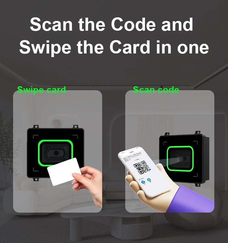 Access Gate Elevator QR Code - Intelligent Visitor Control